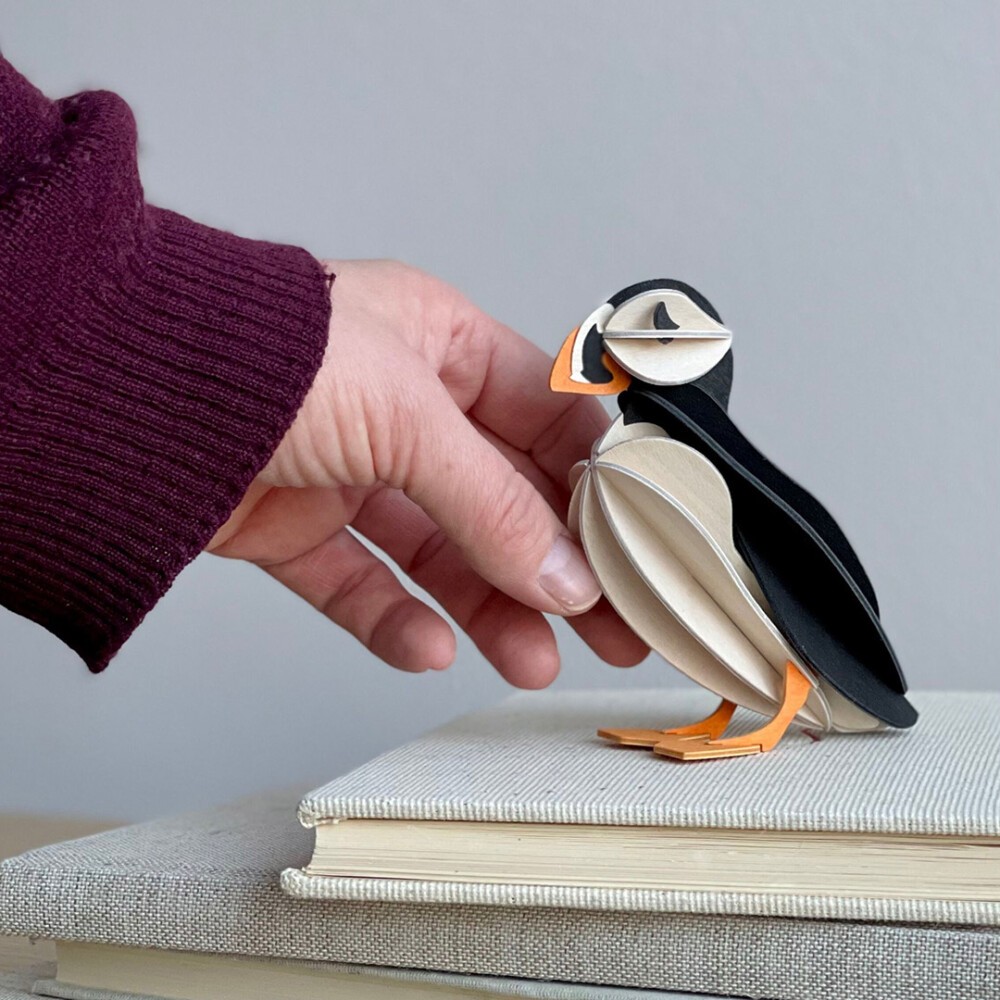 Lovi Puffin | Wooden Puffin Figure | Lovi Online Store