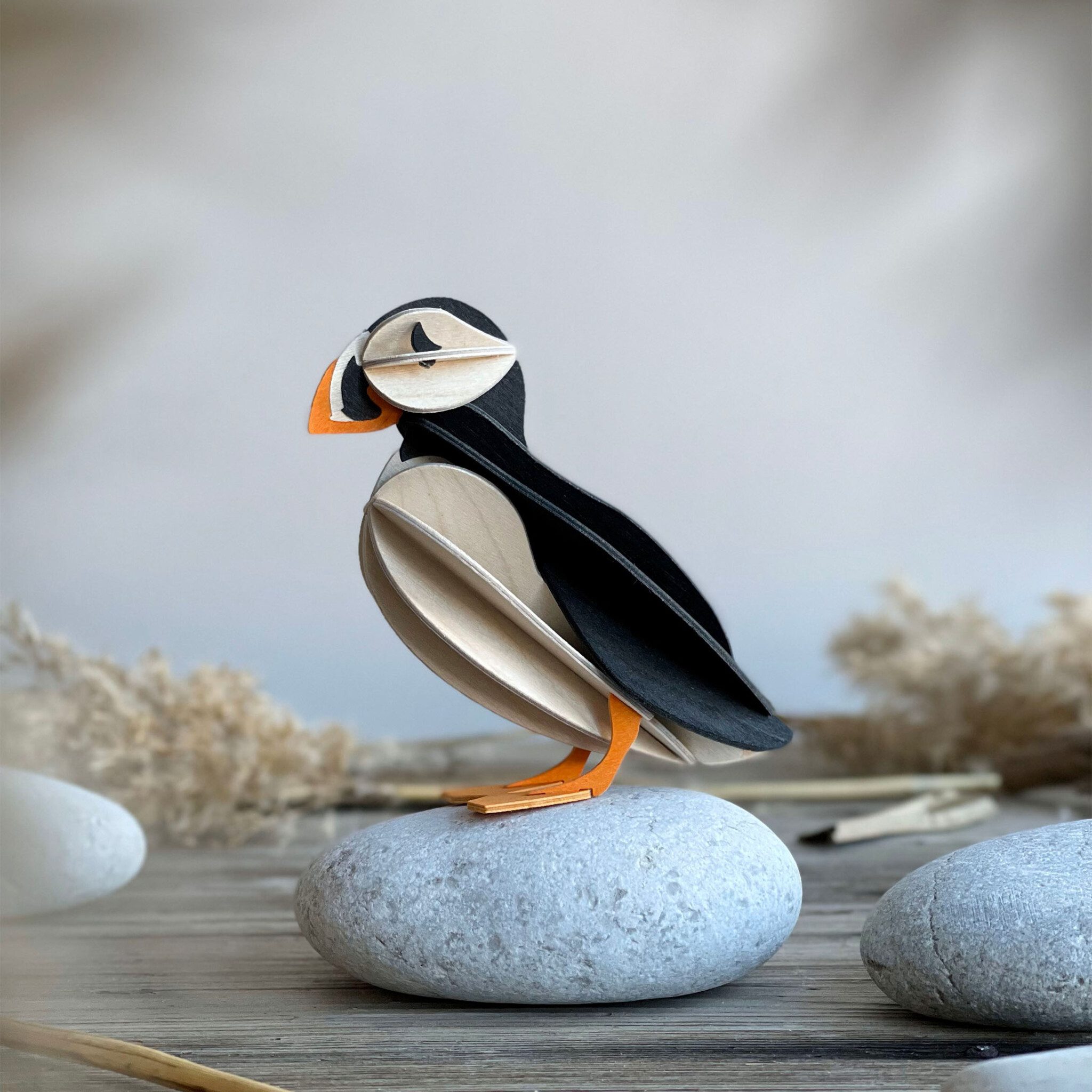 Lovi Puffin | Wooden Puffin Figure | Lovi Online Store